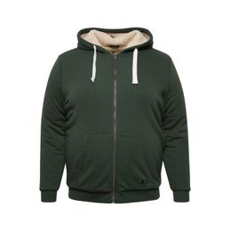 Blend Herren Kapuzensweatjacke "Kapuzensweatjacke BHSweatshirt", grün, Gr. 5XL, Obermaterial: 65% Polyester PES. 35% Baumwolle CO., Sweatjacken