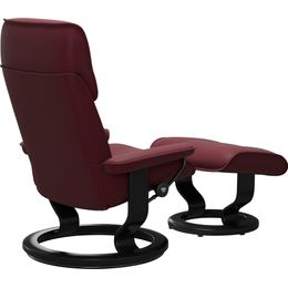 stressless "Admiral" Set, Relaxsessel inkl. Hocker, mit Classic Base, Gr&ouml;&szlig;e M & L, Gestell Schwarz