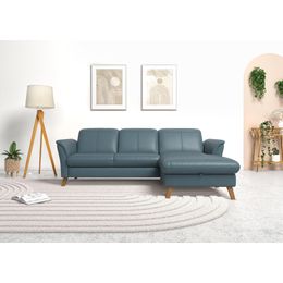 Sit & More Ecksofa SIT & MORE, B:245cm H:91cm T:178cm, bunt, 100% Polyester, Wohnzimmer, Sofas, "Romero L-Form", wahlweise mit oder ohne Relax-Funktion,