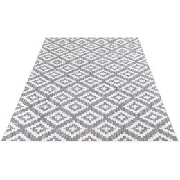 Outdoorteppich Carpet City, B:280cm H:5mm L:380cm, grau, Polypropylen, Teppiche, "Outdoor 461"