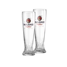 Ritzenhoff & Breker Bierglas "Weizenbiergläser Paulaner 500 ml 2er Set transparent", transparent, RITZENHOFF & BREKER, Trinkgefäße