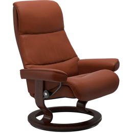 stressless Relaxsessel "View" mit Classic Base, Gr&ouml;&szlig;e S,Gestell Braun