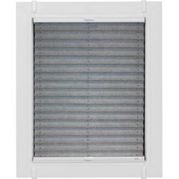 Plissee SUNLINES, B:85cm H:190cm, silber, Obermaterial: 100% Polyester, Plissees, "Young Style Energy Saving", nach Ma&szlig;, mit Energiespareffekt,