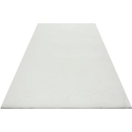 Hochflor-Teppich Esprit, B:160cm H:25mm L:230cm, wei&szlig;, Kunstfaser, Teppiche, "Alice ESP-4377, Kunstfell", Kaninchenfell-Haptik, besonders weich und
