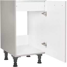 Sp&uuml;lenschrank Nobilia, B:45cm H:87cm T:58,3cm, grau, K&uuml;che, Schr&auml;nke, ""Touch", Ausrichtung w&auml;hlbar, vormontiert, in den Breiten", 45 und 60 cm, mit