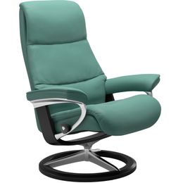 Relaxsessel stressless, B:78cm H:108cm T:78cm, gr&uuml;n, Leder BATICK: BATICK ist ein leicht korrigiertes, durchgef&auml;rbtes und genarbtes M&ouml;belleder, bei