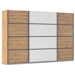 Kleiderschrank Rauch, B:315cm H:210cm T:62cm, weiß, Holzwerkstoff, Schlafzimmer, Schränke, "Schwebetürenschrank OTTO ́s Choice Garderobe Schrank TOP