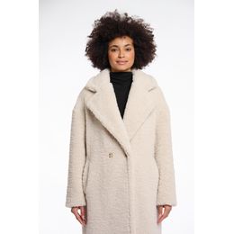 Rino & Pelle RINO & PELLE Damen Wintermantel "ELICIA", braun, Gr. 38, Obermaterial: 100% Polyester. Futter: 100% Polyester, M&auml;ntel, in flauschiger Fell-Optik