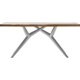 Esstisch Sit, B:240cm, gelb, K&uuml;che, Tische, "Tables", mit elegantem Metallgestell, Shabby Chic, Vintage