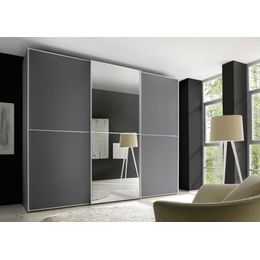 Schwebet&uuml;renschrank STAUD, B:249cm H:222cm T:68cmvulkan, Holzwerkstoff, Schr&auml;nke, "Sinfonie Plus, edles Design in hochwertiger Qualit&auml;t, Made in