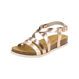 Kickers Damen Riemchensandale "Kickers Sandalen Leder", Gr. 36, rosa, Leder, Schuhe