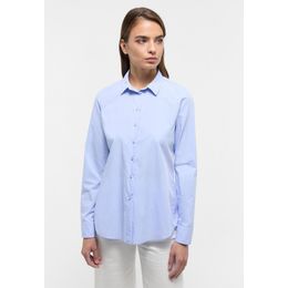 Eterna Damen Hemdbluse "REGULAR FIT"hellblau, Gr. 44, 70% cotton, 30% Lyocell, Blusen