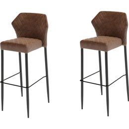 Barhocker Essentials, B:50cm H:105cm T:47cm, braun, Hocker, "Louis"