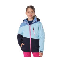 Killtec Mädchen Skijacke "KSW 331 GRLS SKI JCKT", blau, Gr. 116, Obermaterial: 100% Polyester;Futter: 100% Polyester;Füllung: 100% Polyester, Jacken,