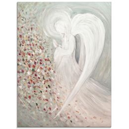 Glasbild Artland, B:60cm H:80cm, weiß, Glas, Küche, Bilder, "Engelbild I", in verschiedenen Größen