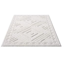 Hochflor-Teppich Carpet City, B:80cm H:20mm L:150cm, beige, Obermaterial: 100% Polypropylen, Teppiche, "FOCUS777", Boho-Teppich, Hochtief-Muster/