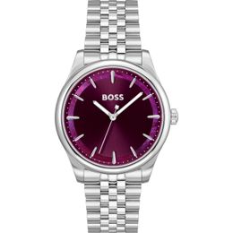 BOSS Damen Quarzuhr "GRACEFUL", silber, Armbanduhren, Armbanduhr, Damenuhr, Edelstahlarmband, analog