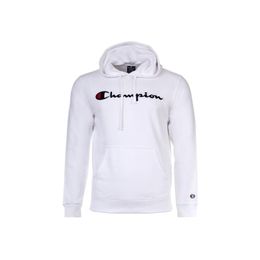 Champion Herren Sweatshirt "Sweatshirt Hooded Sweatshirt", wei&szlig;, Gr. L, Obermaterial: 70% Baumwolle CO. 30% Polyester PES., Sweatshirts