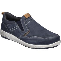 Josef Seibel Herren Slipper "Enrico 4, blau", Gr. 40, blau, Obermaterial: 100% Rindsleder Leather cow., Schuhe