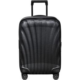 Samsonite Hartschalen-Trolley "C-LITE 55 EXP, verschiedene Farben", schwarz, Polypropylen, unifarben, Basic, Koffer, Handgepäck-Koffer