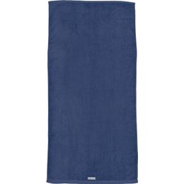 Duschtuch Ross, B:70cm L:140cm, blau, Frottier, Obermaterial: 100% Baumwolle, Handt&uuml;cher, "Sinfonie", in modernen Unifarben