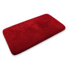 Badematte OTTO HOME, H:30mmkamin rot, Polyester, Badematten, "Kaarin", Badteppich, getuftet, flauschig, hochflor, gro&szlig;e Farbauswahl
