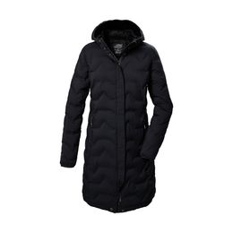 Killtec Damen Steppmantel "KOW 9 WMN QLTD PRK", schwarz, Gr. 40, Oberstoff: Oberseite: 100% Polyester (recycelt), Rückseite: 100% Polyester,
