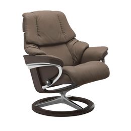 stressless "Reno" Set, Relaxsessel mit Hocker, mit Hocker, mit Signature Base, Gr&ouml;&szlig;e S, M & L, Gestell Wenge