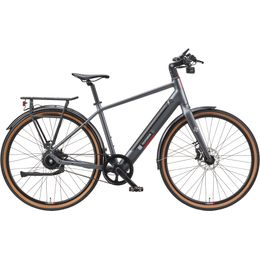 Telefunken E-Bike "UH220", 28 Zoll (71,12cm), grau, Elektrofahrräder, Pedelec, Elektrofahrrad für Herren u. Damen, Urbanbike