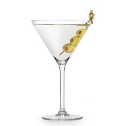 Van Well Cocktailglas "Martini", 4 Stk., transparent, Trinkgefäße, 260 ml, im Geschenkkarton, 4-teilig