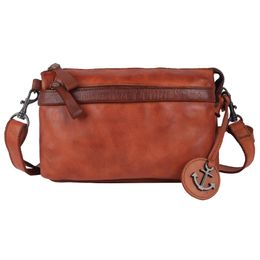 Harbour 2nd Damen Umh&auml;ngetasche "Lexi", braun, Rindsleder, Taschen, Schultertasche, Mini Bag, Handtasche Damen