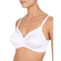 Felina Damen Bügelloser BH "2er Pack BH ohne Bügel Weftloc", Gr. 110, weiß, Obermaterial: 75% Polyamid PA. 25% Elasthan EL., BHs
