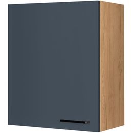 H&auml;ngeschrank Nobilia, B:60cm H:72cm T:37,2cm, blau, K&uuml;che, Schr&auml;nke, ""Easytouch", Ausrichtung w&auml;hlbar, vormontiert", in drei Breiten: 30, 45 und 60