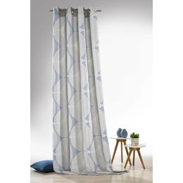 Weckbrodt-Gardinen Vorhang WECKBRODT, B:140cm H:245cm, bunt, Jacquard, Polyester, Wohnzimmer, Gardinen, "Louis", Jacquard, strukturiert, Blickdicht, Gardine, Store
