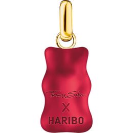 Thomas Sabo Damen Kettenanh&auml;nger "Thomas Sabo x HARIBO Schmuck: Gro&szlig;er Anh&auml;nger Goldb&auml;r", Silber 925 (recycelt), 4,06 g, rot, Silber 925 (recycelt),