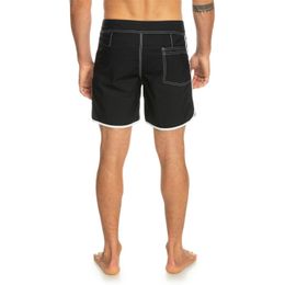 Quiksilver Herren Boardshorts "Original Scallop Snap 16"", schwarz, Gr. 30, 100% Baumwolle, Hosen
