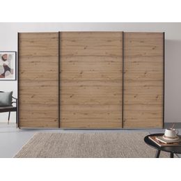 Schwebet&uuml;renschrank Rauch, B:315cm H:229cm T:68cm, braun, Holzwerkstoff, Schr&auml;nke, "Kleiderschrank Schrank Garderobe W&auml;scheschrank Ankleide OTELI",