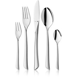 WMF Besteck-Set "Virgina", 66 Stk., grau, Essbesteck-Sets, ergonomisch, Cromargan protect