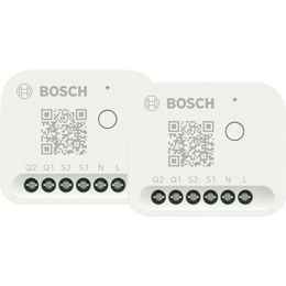 Bosch Schalter "Smart Home Licht-/Rollladensteuerung II 2er-Set", B:4,05cm H:4,7cm L:2,2cm, wei&szlig;, Schalter