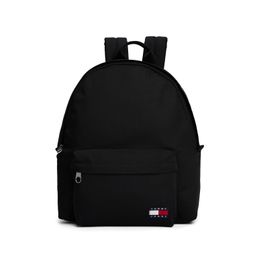Tommy Jeans Damen Rucksack "TJM ESS DAILY DOME BACKPACK", schwarz, Textil, Rucks&auml;cke, Unisex, Freizeitrucksack, Businessrucksack, gepolsterte