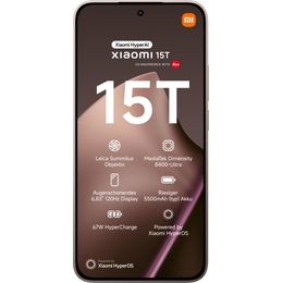 Xiaomi Smartphone "15T 12+256", 256 GB, gold, Mobiltelefone