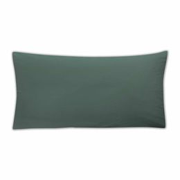 Kissenbezug Irisette, B:40cm L:80cm, gr&uuml;n, Baumwolle, Obermaterial: 95% Baumwolle, 5% Elasthan, Kissenbez&uuml;ge, "Porto 20", besonders elastisch, weich,