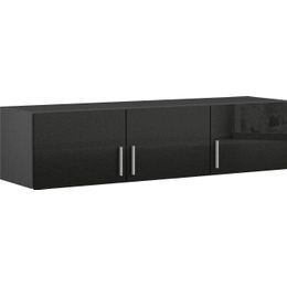 Schrankaufsatz Rauch, B:136cm H:39cm T:54cm, grau, Holzwerkstoff, Schlafzimmer, M&ouml;belaufs&auml;tze, "Celle"