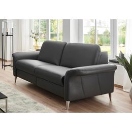 2,5-Sitzer DIE PLANBAR, B:182cm H:84cm, grau, Sofas, "PN-EM23187 ohne Kopfst&uuml;tzen", mit Federkern f&uuml;r einen hohen Sitzkomfort