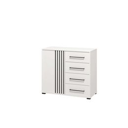 Kommode Inosign, B:93cm H:82cm T:40cm, weiß, MDF, Spanplatte, Schlafzimmer, Sideboards, "Ascalon Sideboard, Breite 138 oder 93 cm, mit ABS
