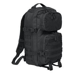 Rucksack Brandit "Brandit Accessoires US Cooper Patch medium", Gr. onesize, schwarz, Polyester, Rucksäcke