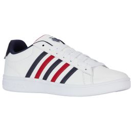 K-Swiss Herren Sneaker "COURT TIEBREAK II", Gr. 42, weiß, Leder, Schuhe