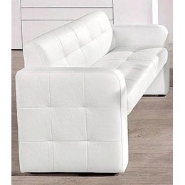 2-Sitzer, B:162cm H:82cm T:68cm, wei&szlig;, exxpo - SOFA FASHION, Sofas, "Barista, modern und bequem, hoher Sitzkomfort", moderne Sitz- und