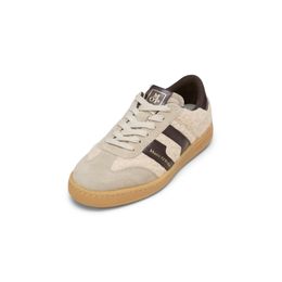 Marc O'Polo MARC O'POLO Damen Sneaker "aus Leder und Teddyfell", Gr. 41, braun, Obermaterial: 55% Leder (Rind), 45% Polyurethan, unifarben, Schuhe