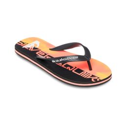 Quiksilver Herren Zehentrenner "MOLOKAI ART 25", Gr. 43fiery coral wordblock, Synthetik, Schuhe